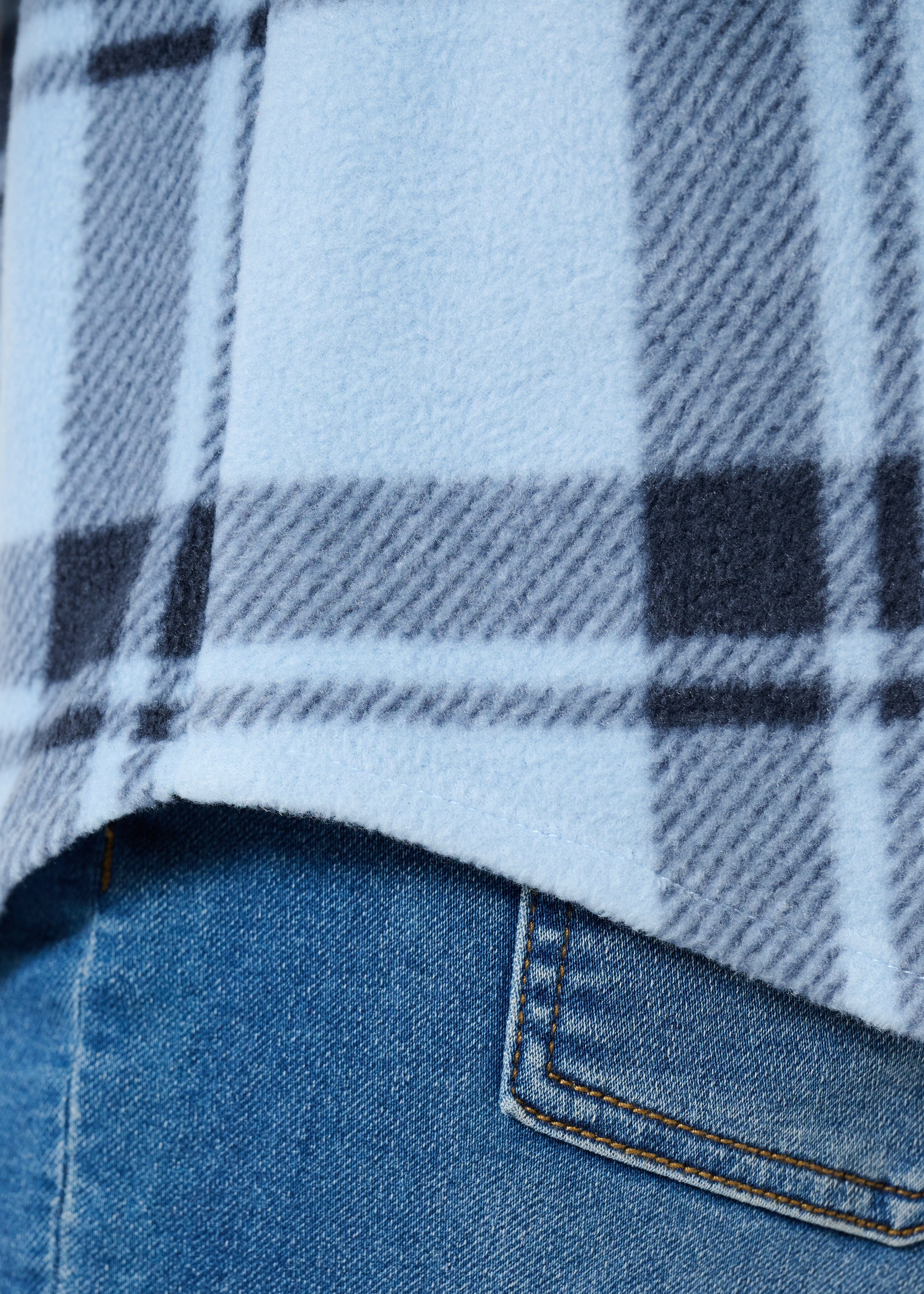 Sunday Shirt Jacket | Blue Plaid – Swet Tailor