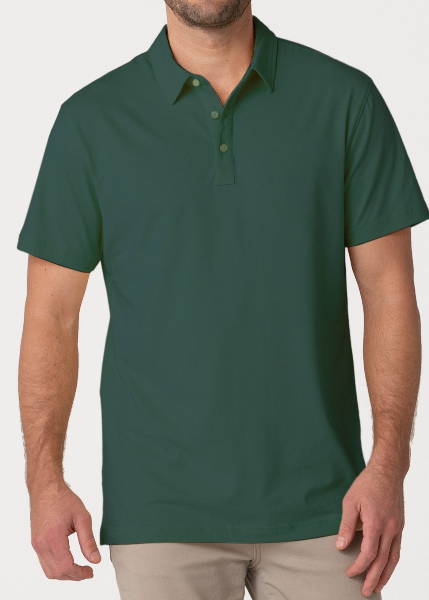 High & Mighty All-In Polo | Spruce – Swet Tailor