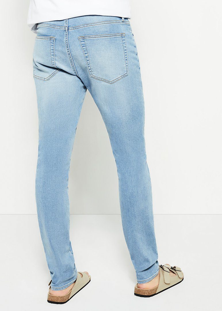 Light Blue Stretch Jeans - Light Blue Stretch Denim | Swet Tailor®