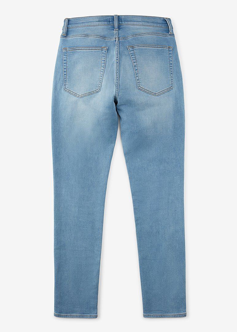 Light Blue Stretch Jeans - Light Blue Stretch Denim | Swet Tailor®