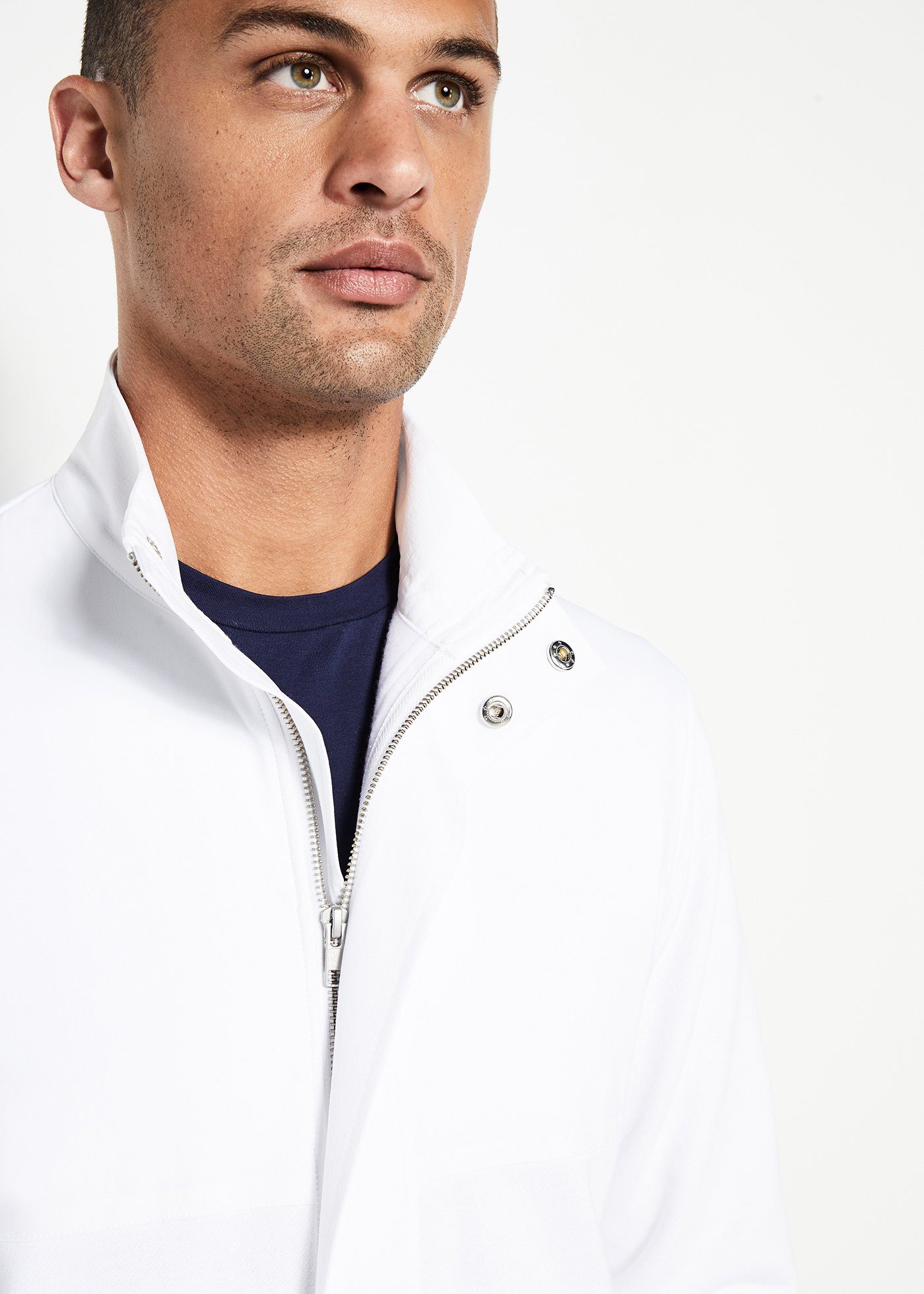 Zip Explorer Jacket | White – Swet Tailor